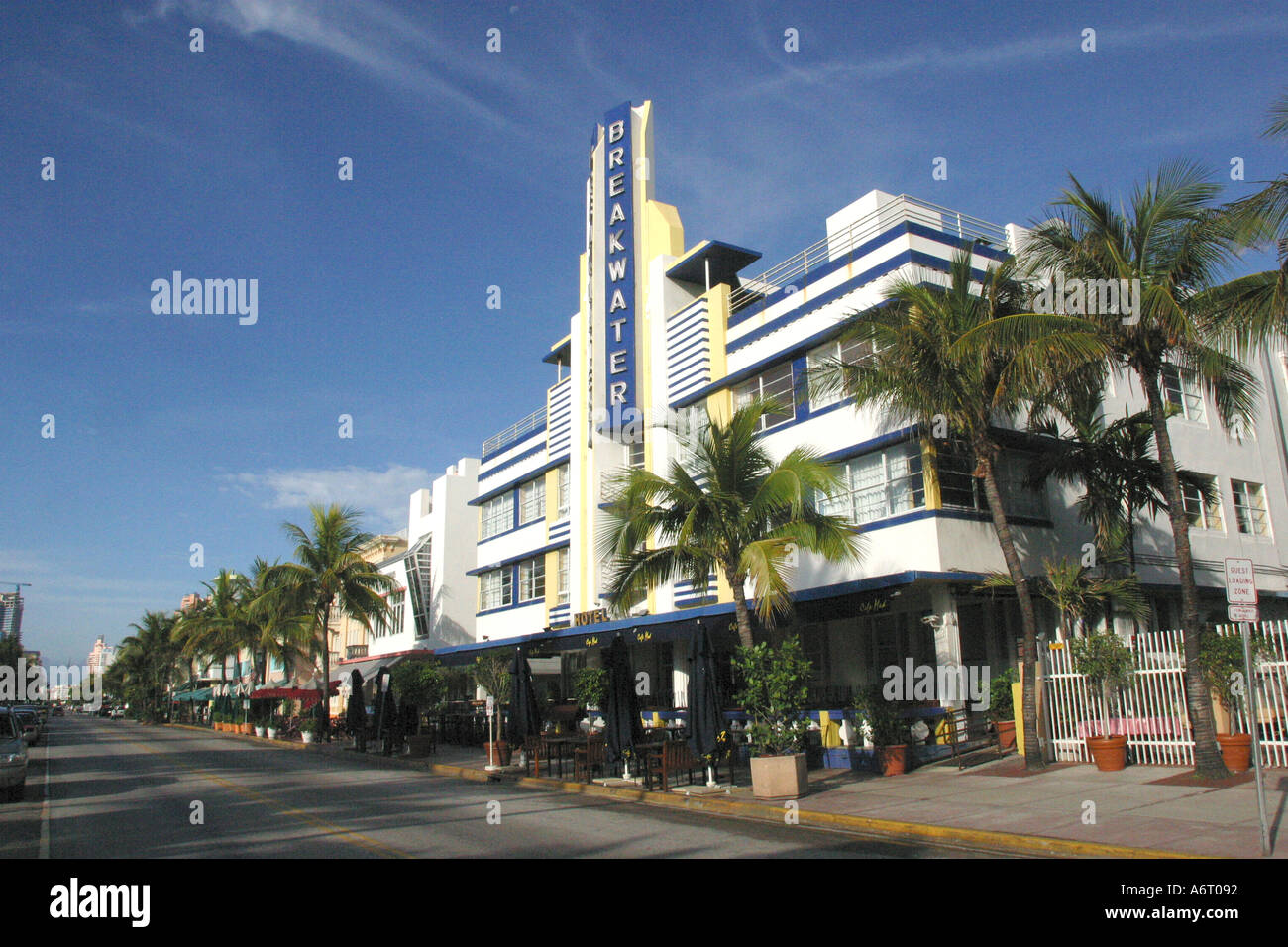 South Beach Miami, Art Deco building Stock Photo - Alamy
