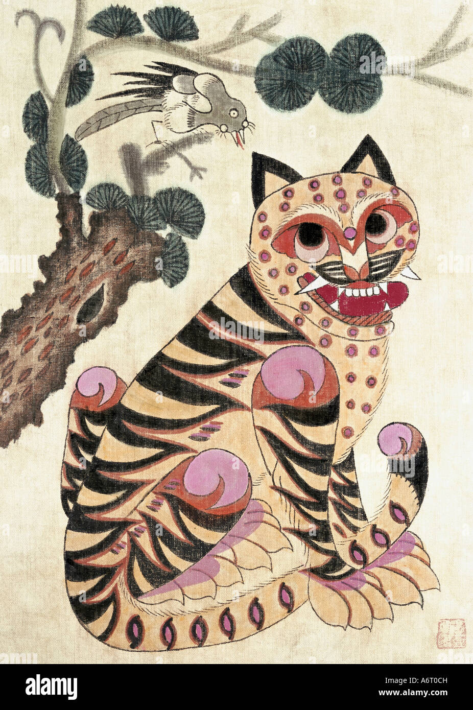 Korean tiger hi-res stock photography and images - Alamy