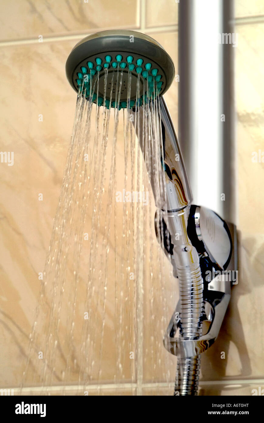 shower head running water Stock Photo - Alamy