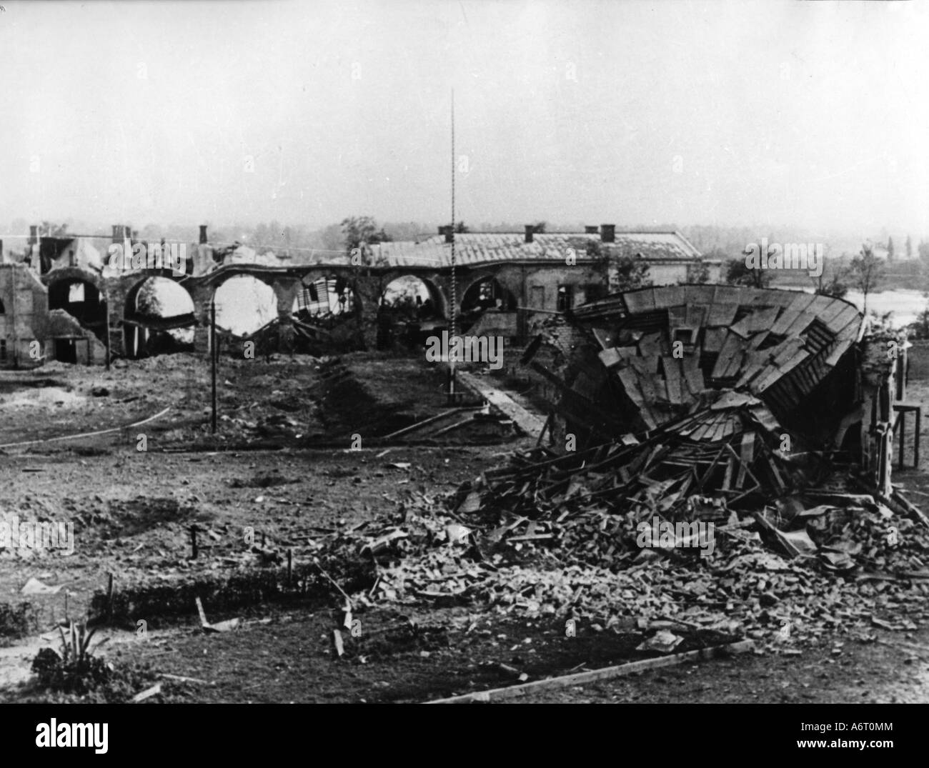 events, Second World War / WWII, Poland, Modlin Fortress after ...