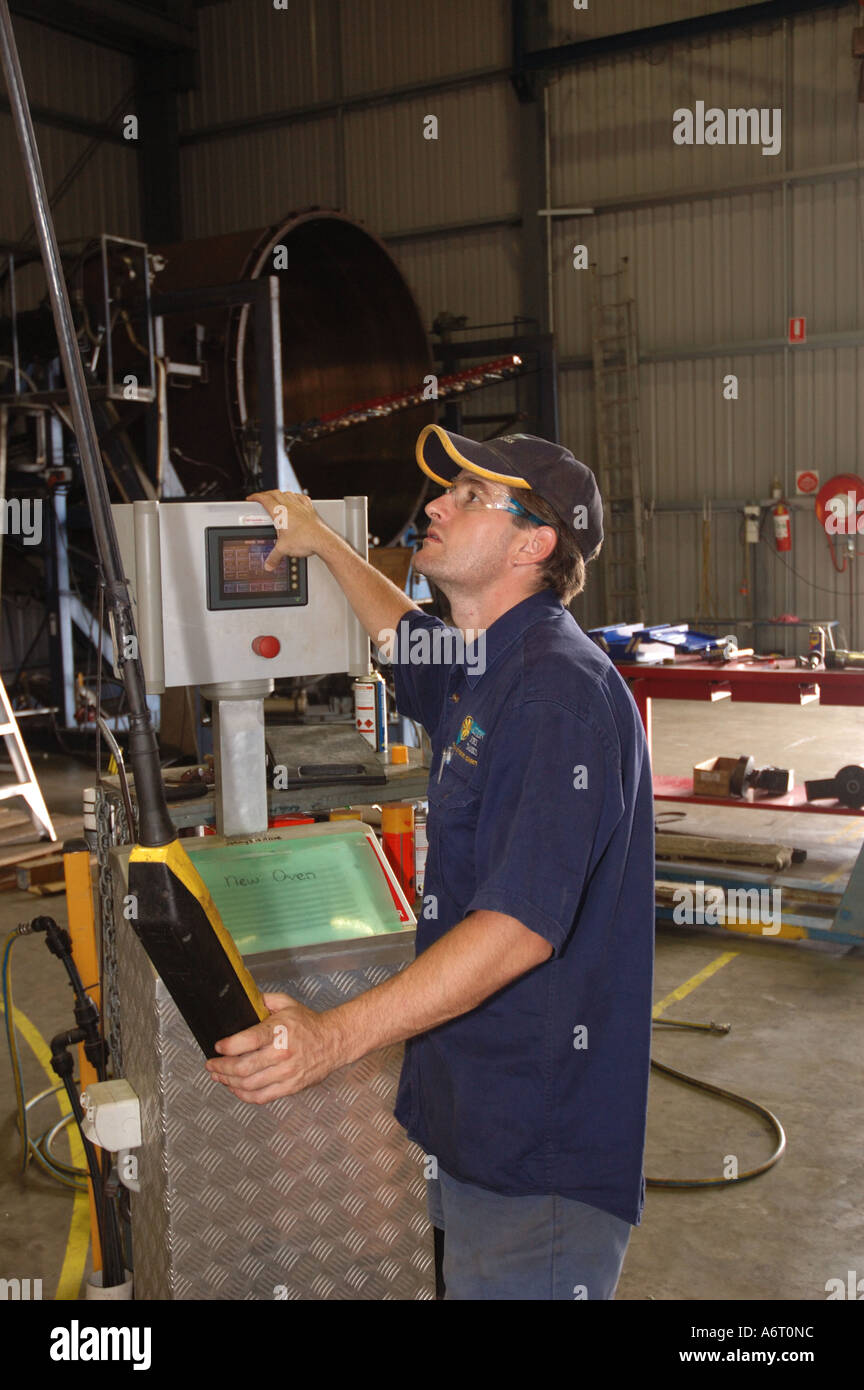 Computer operated hi-res stock photography and images - Alamy