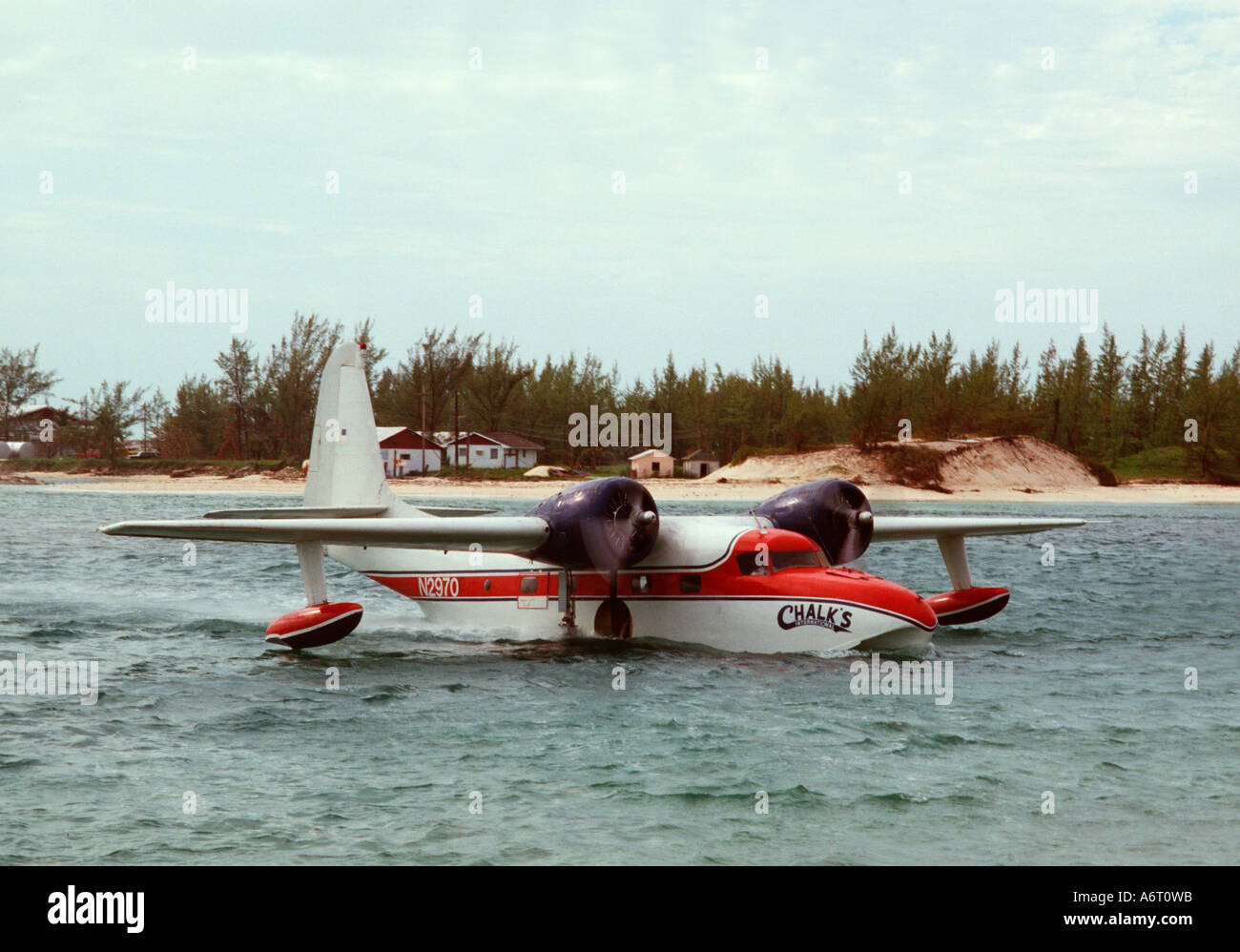 Chalks seaplane Bimini Bahamas Stock Photo - Alamy