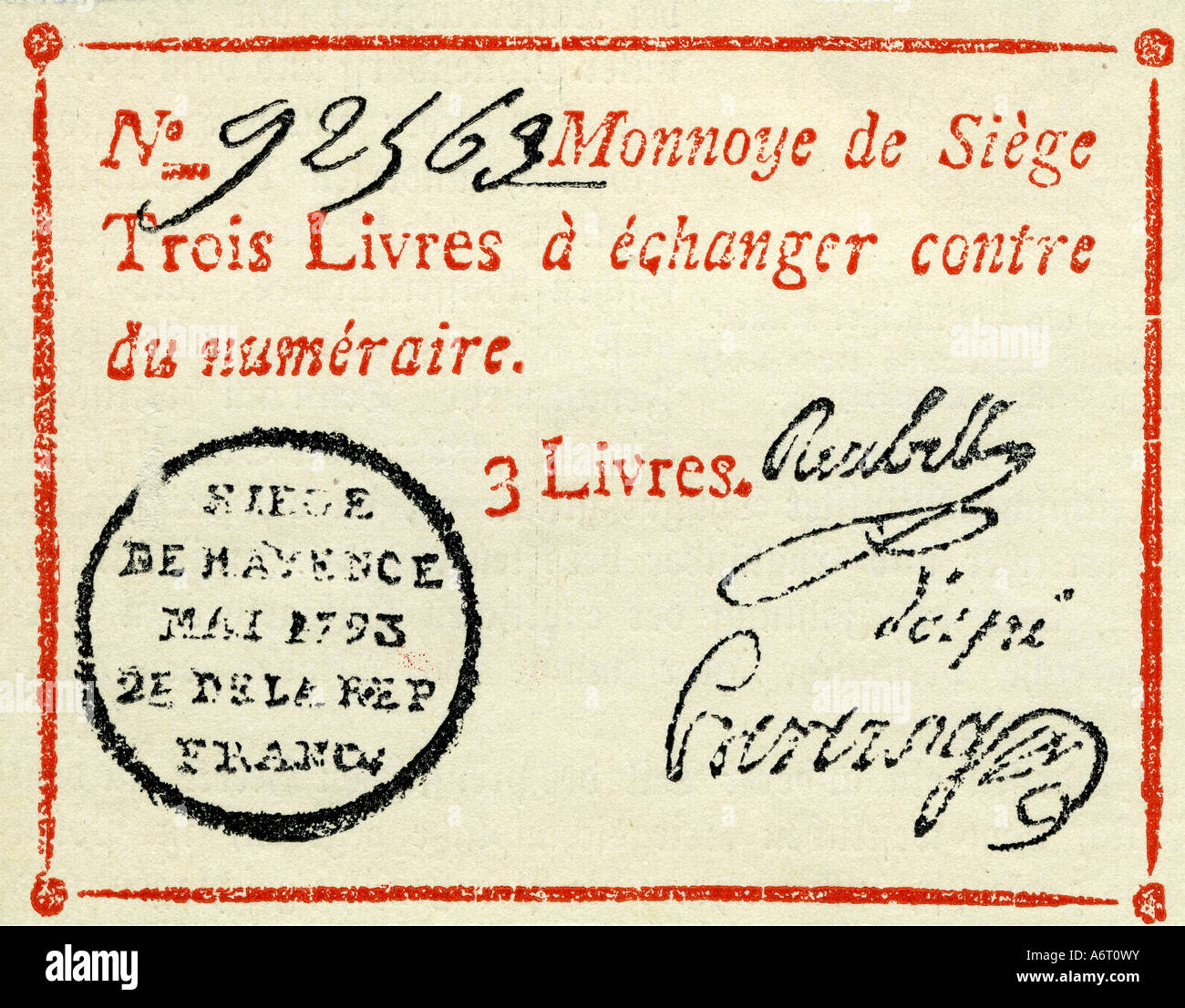 18th century bank note hi-res stock photography and images - Alamy