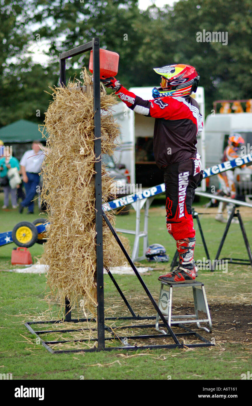 Motorcycle stunt team hi-res stock photography and images - Alamy