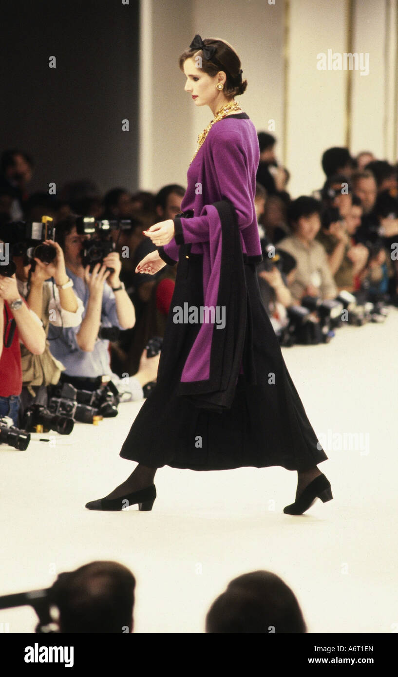 fashion, 1980s, mannequin, wearing skirt and jacket, full length ...