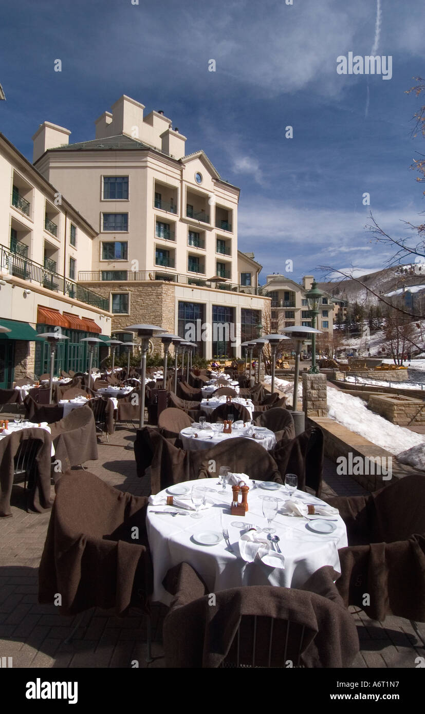 Hyatt Regency Beavercreek ski Resort Colorado Stock Photo - Alamy