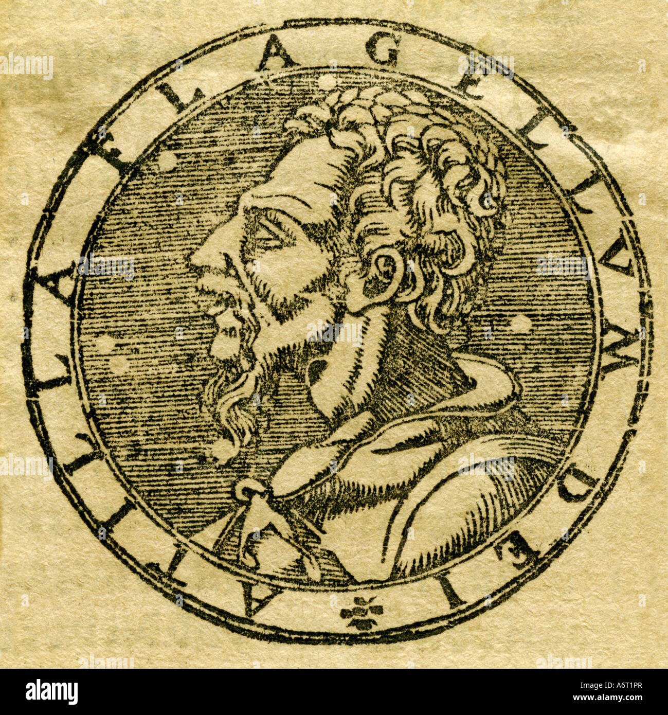 Attila the Hun, circa 406 - 453, King of the Huns, circa 433 - 453 ...