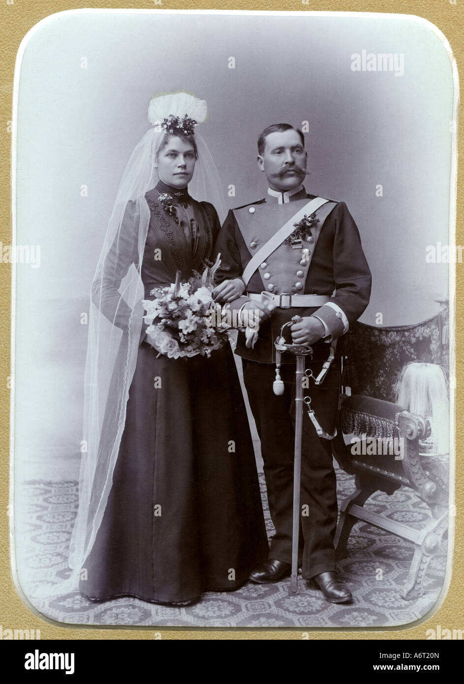 people, wedding, couple, full length, circa 1910 Stock Photo - Alamy