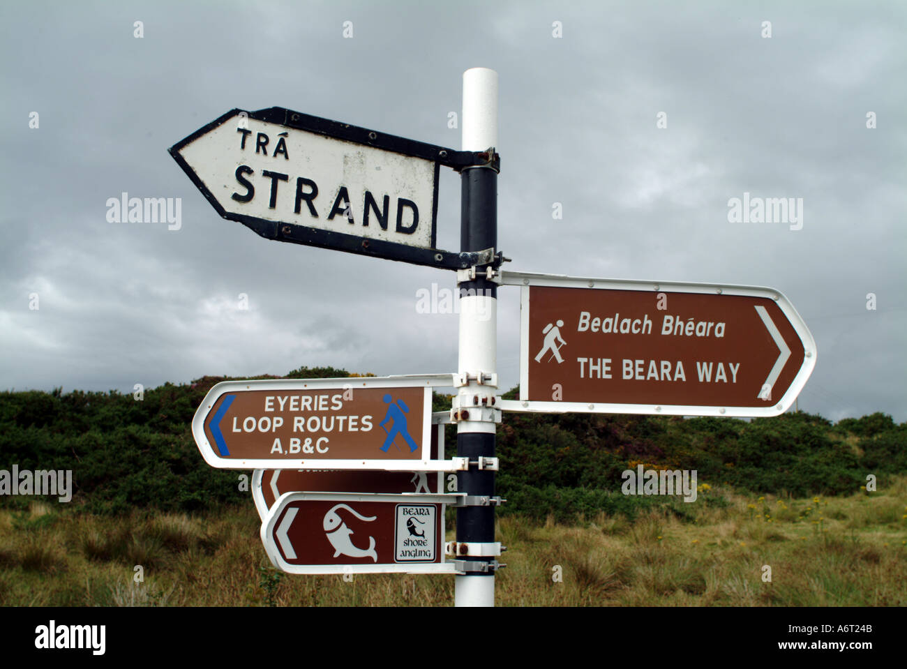 Eyeries Beara Peninsula Ireland Stock Photo - Alamy