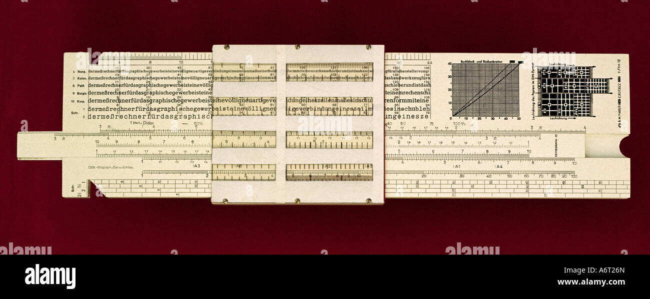 sciences, mathematics, slide rule for graphics, science, measuring ...