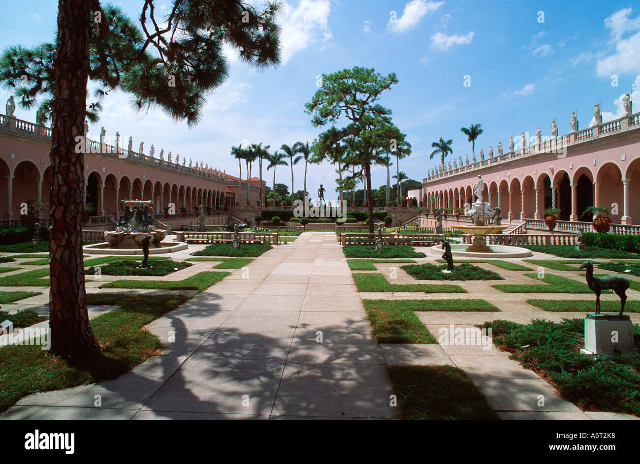 Ringling museum of art Sarasota Florida Stock Photo - Alamy