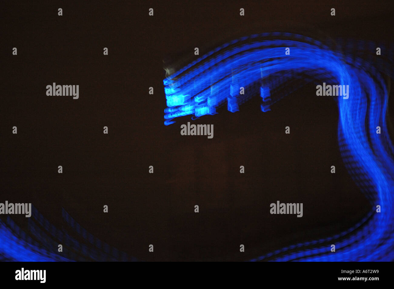 Blue laser beam in sky hi-res stock photography and images - Alamy