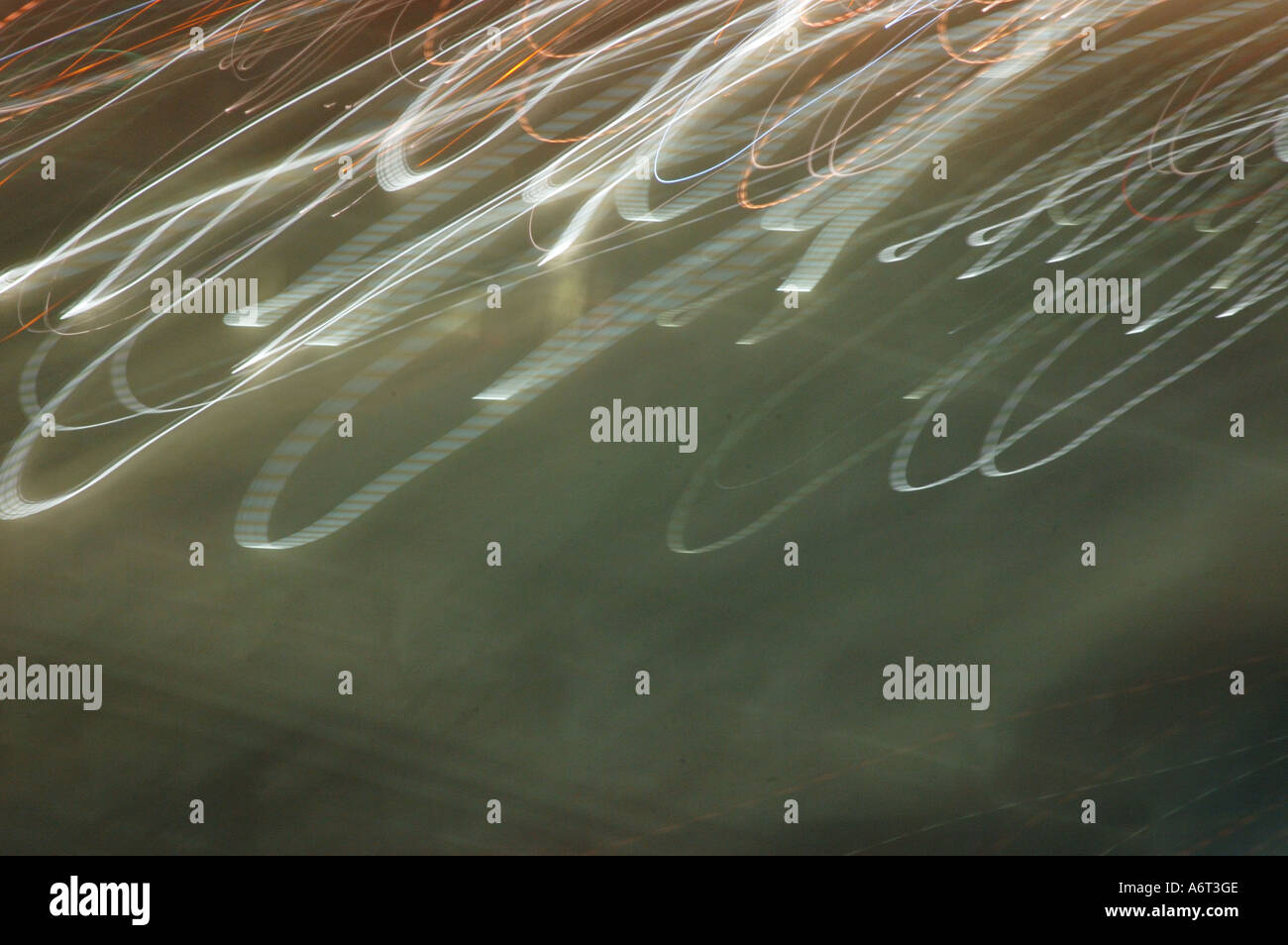 surreal light trails Stock Photo - Alamy