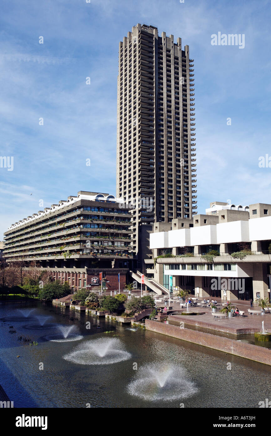 The Barbican. The City, London, England, UK Stock Photo - Alamy