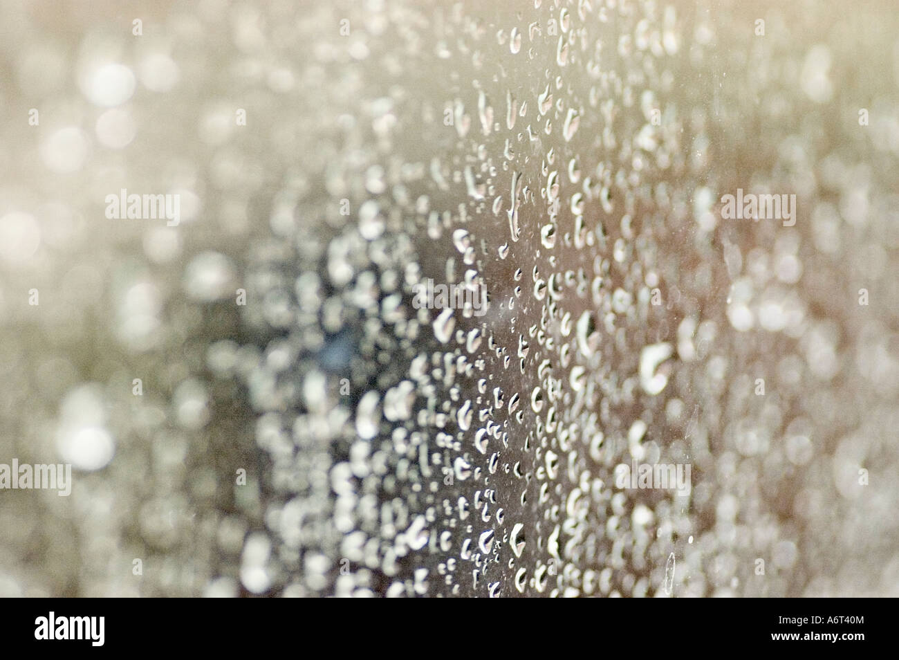 Raindrops on window Stock Photo - Alamy