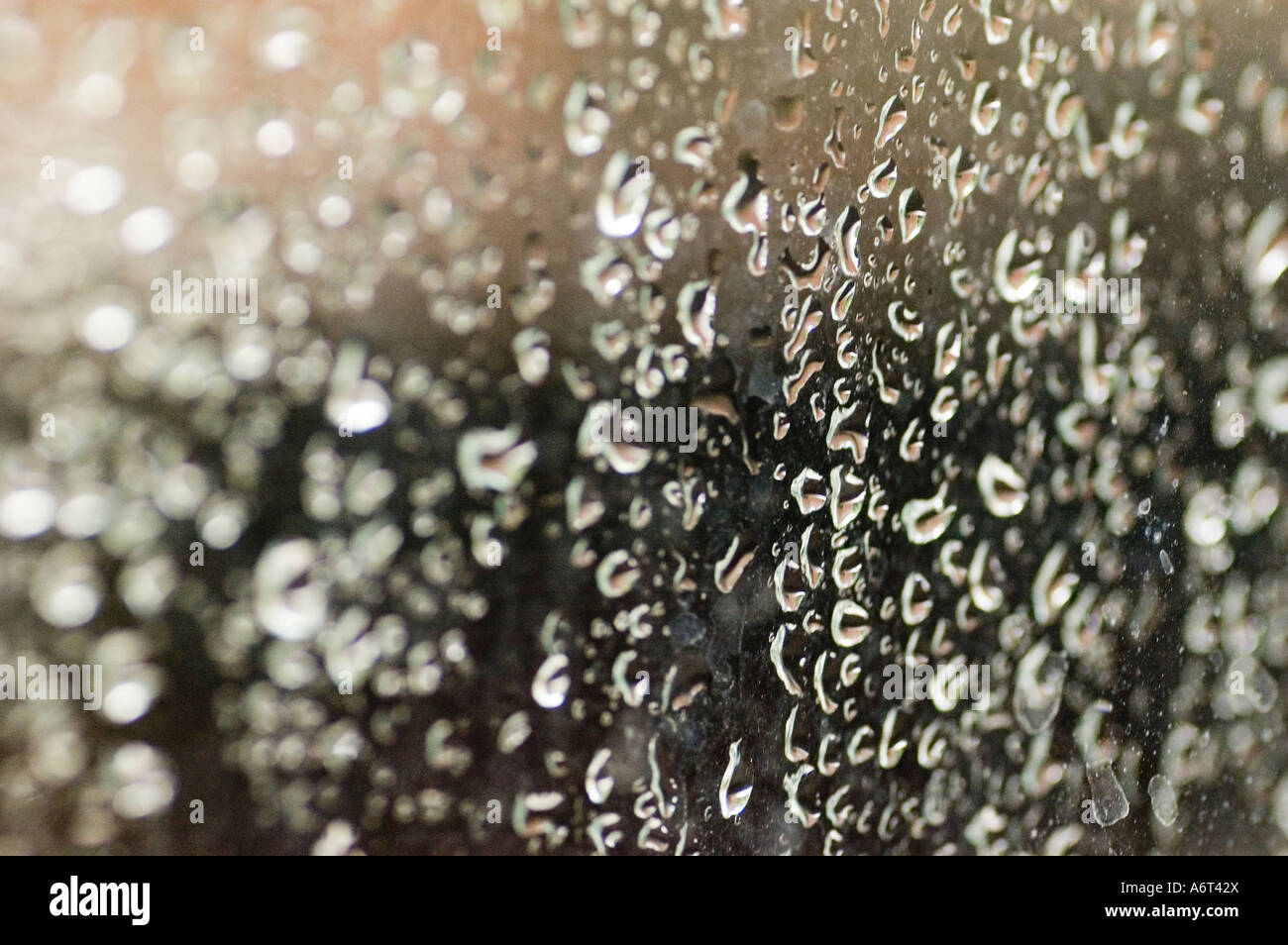Raindrops on window Stock Photo - Alamy