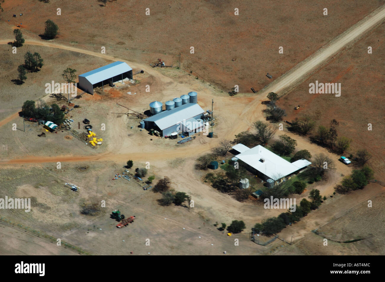 remote property Western Queensland Australia Stock Photo - Alamy
