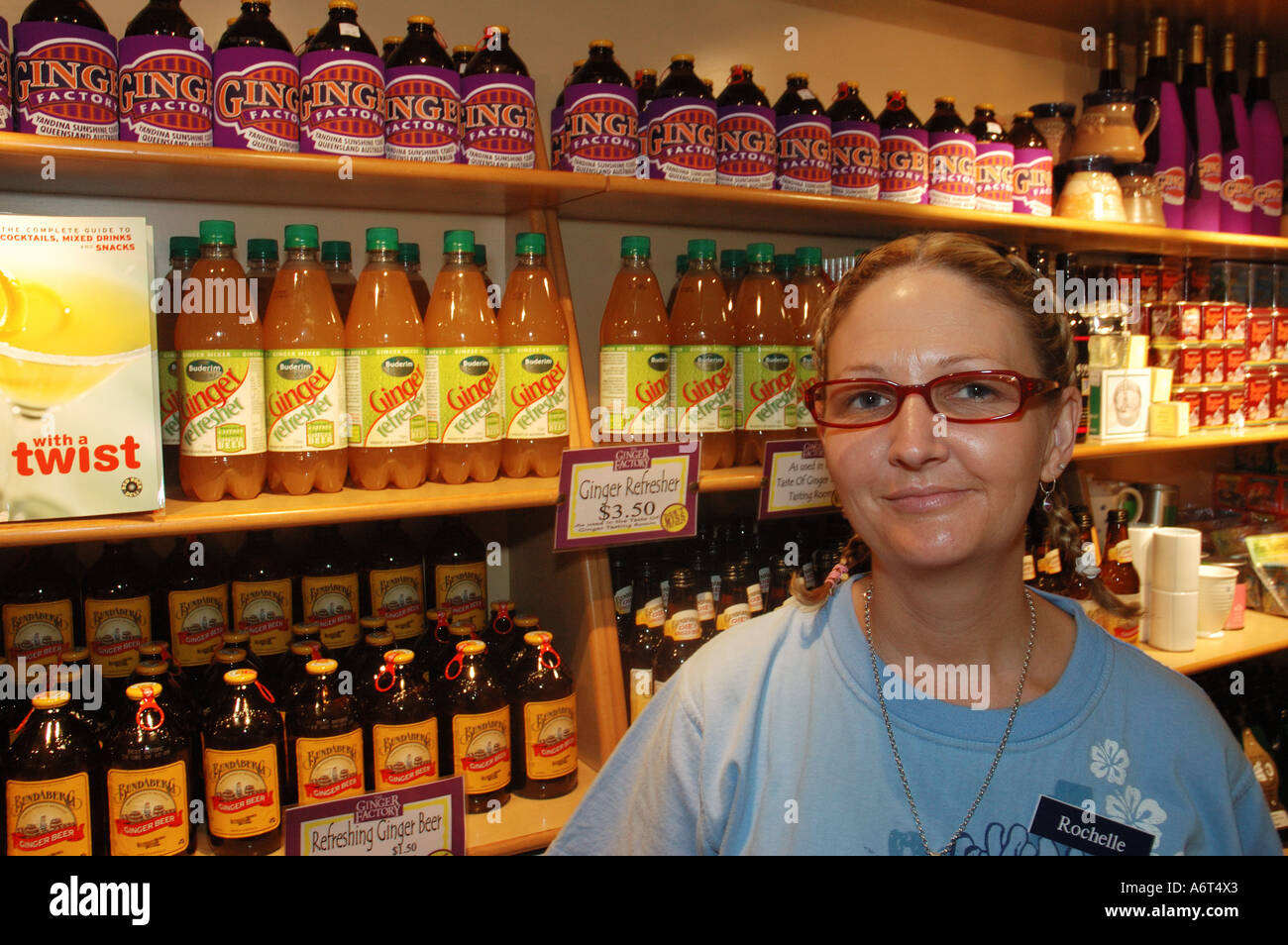 Woman choosing ginger in hi-res stock photography and images - Alamy