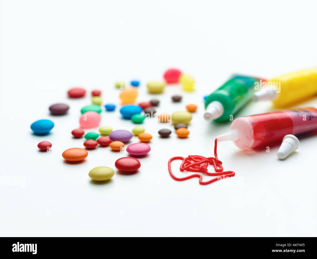 Smarties cake hi-res stock photography and images - Alamy