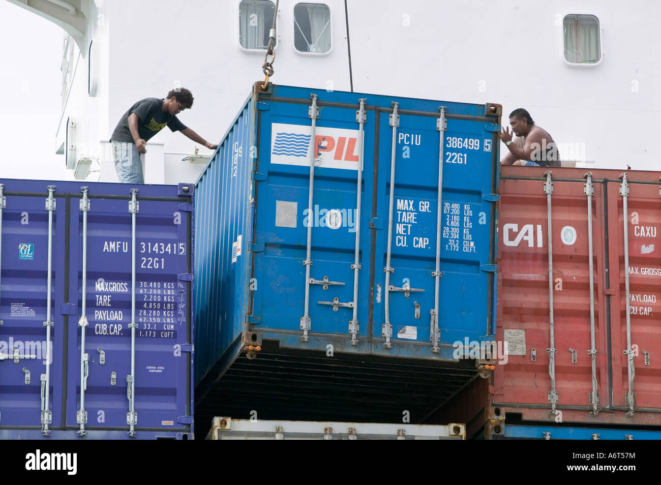 Loading supply ship hi-res stock photography and images - Alamy