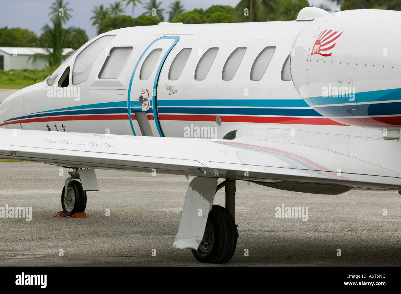 A private Japanese jet plane Stock Photo - Alamy