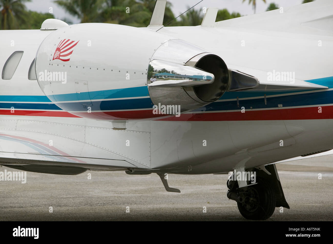 A private Japanese jet plane Stock Photo - Alamy