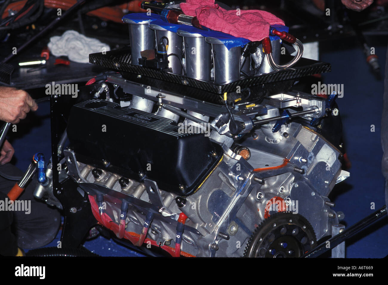 Auto Racing DS RAC 0120 Daytona Speedway Florida Copyright Douglas ...