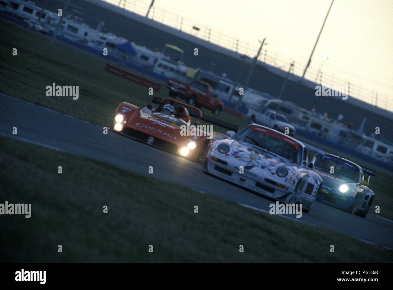 Auto Racing DS RAC 0120 Daytona Speedway Florida Copyright Douglas ...