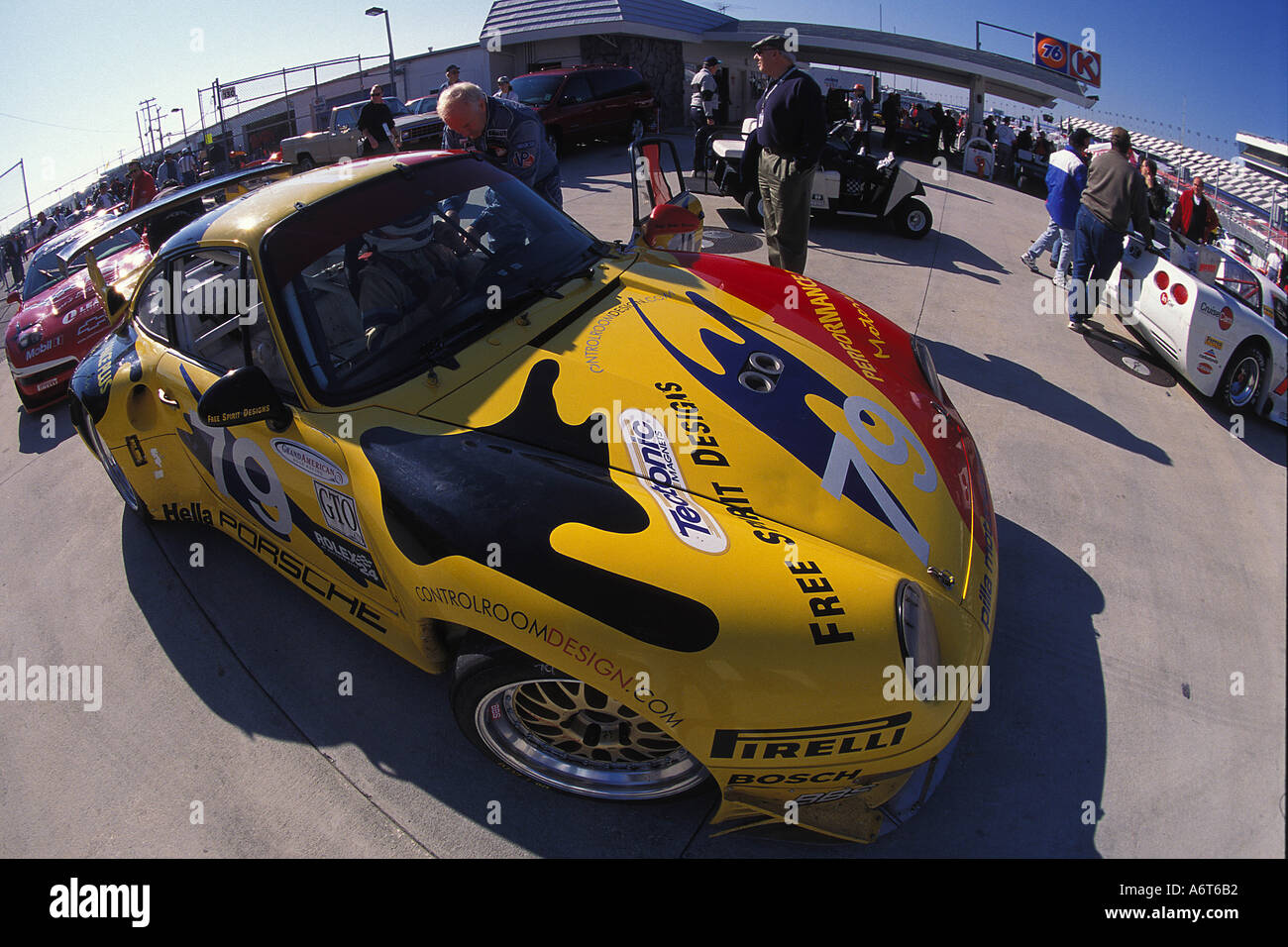 Auto Racing DS RAC 0189 Daytona Speedway Florida Copyright Douglas ...