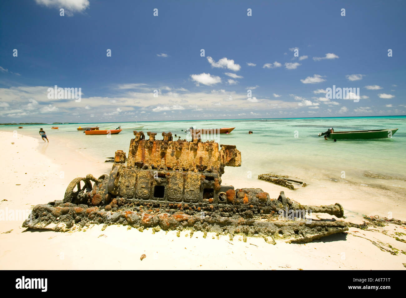 Tuvalu beach hi-res stock photography and images - Alamy