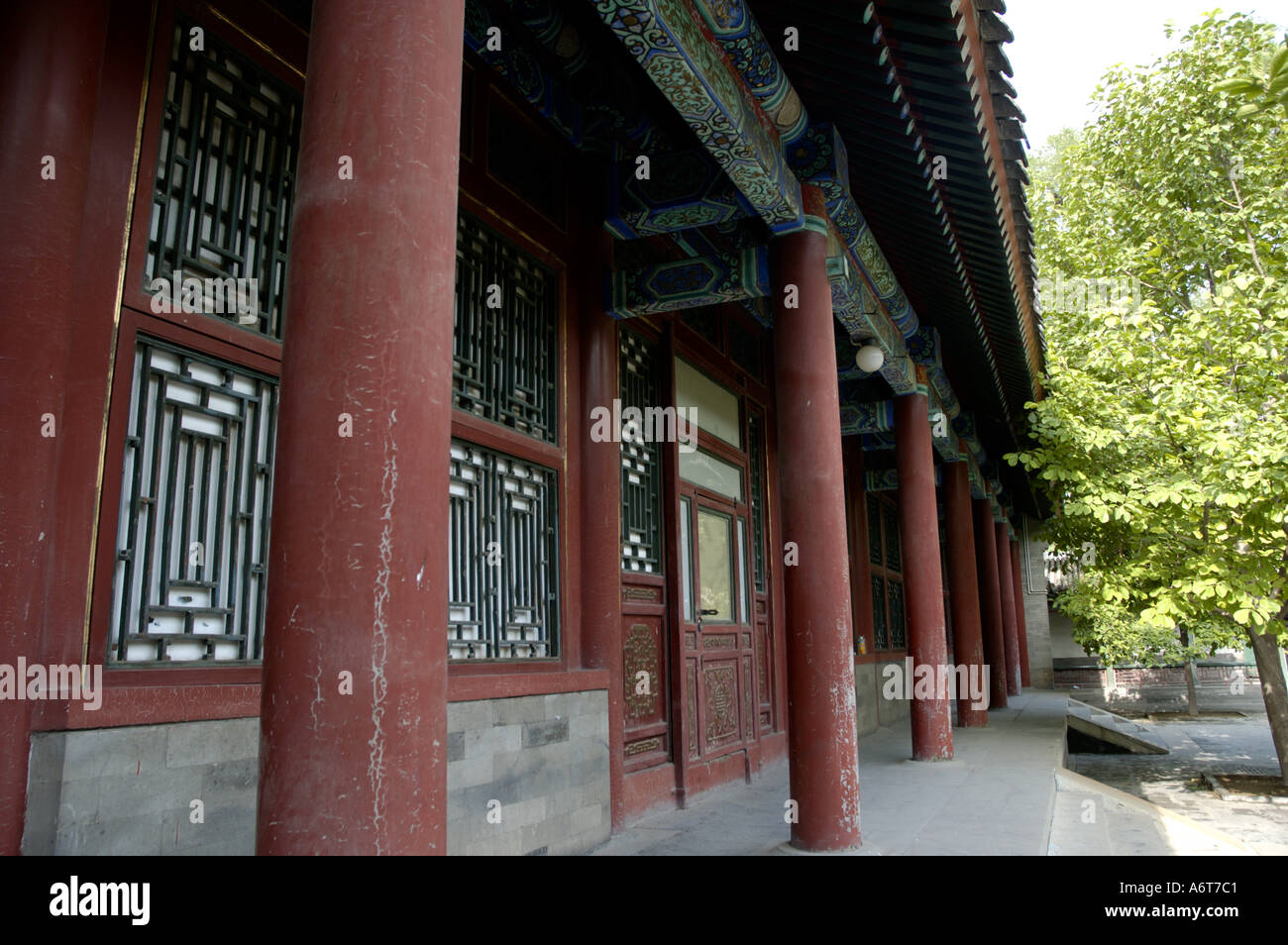 Columns outside the Summer Palace, Beijing, China Stock Photo - Alamy