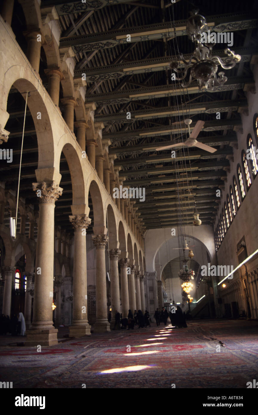 Syria Damascus Inside The Umayyad Mosque Shrine Of Saint John The ...