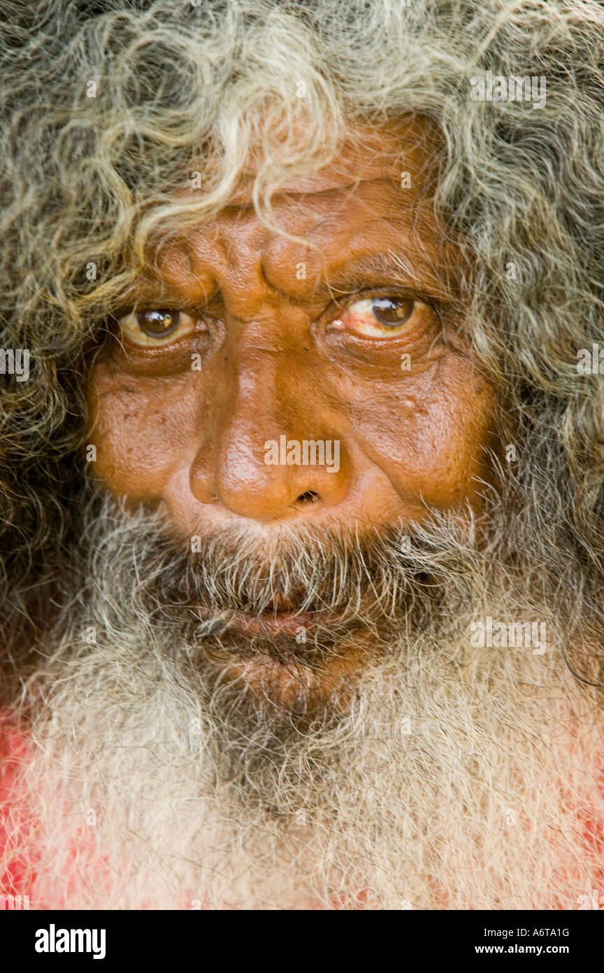 an elderly Tuvaluan man on funafuti island Stock Photo - Alamy