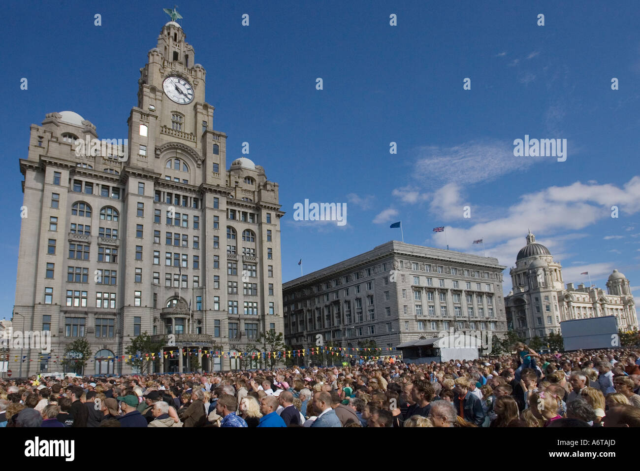Royal Liver Building the Cunard Building and the Port of Liverpool ...