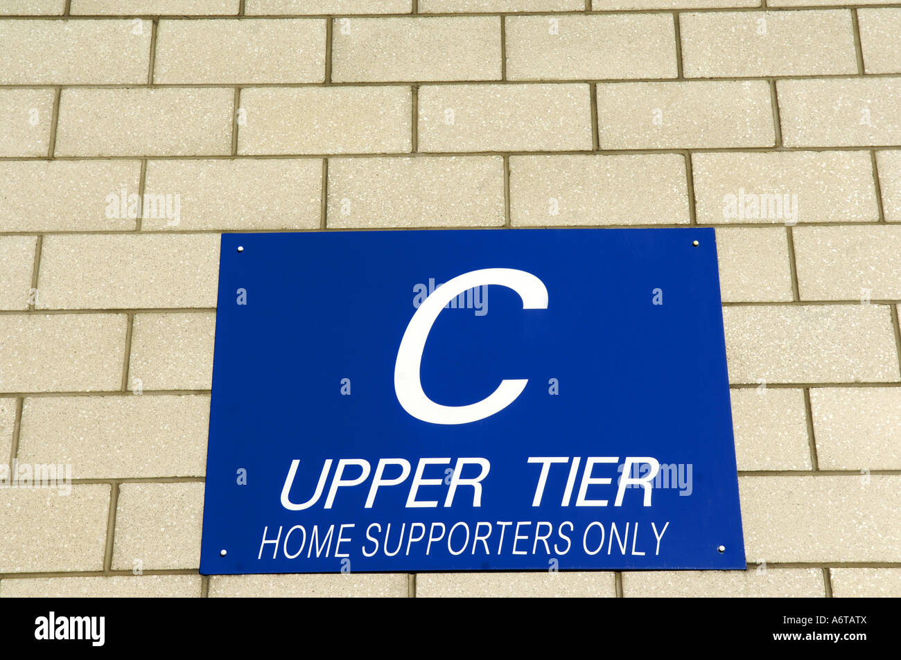 Home supporters sign premier league hi-res stock photography and images ...