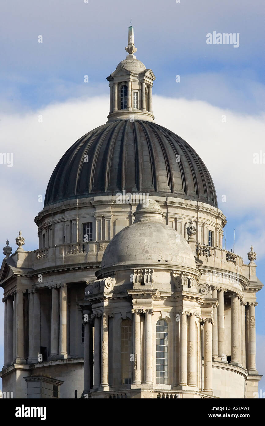 The dome on top of the Port of Liverpool Authority Building one of the ...