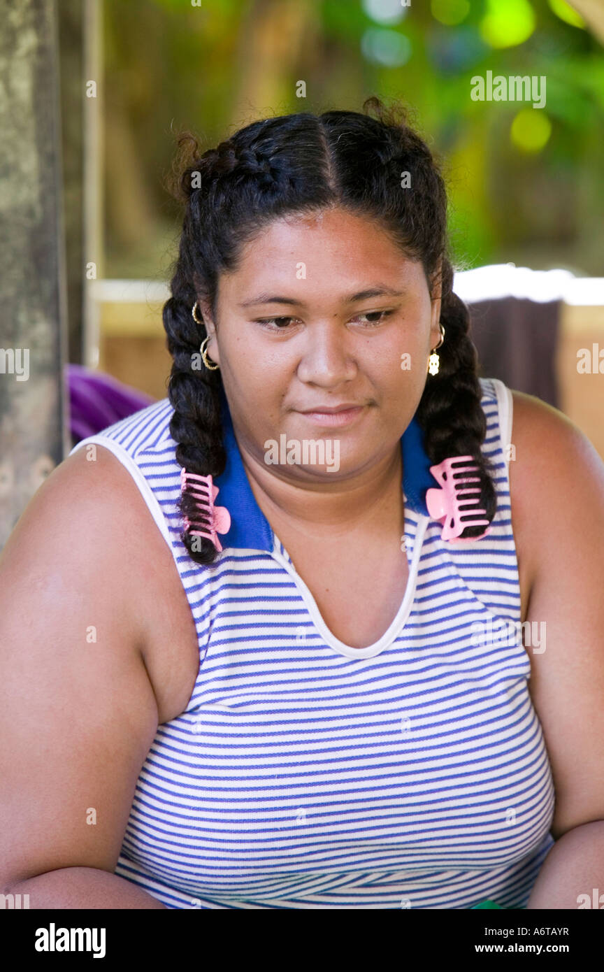Polynesian obesity hi-res stock photography and images - Alamy