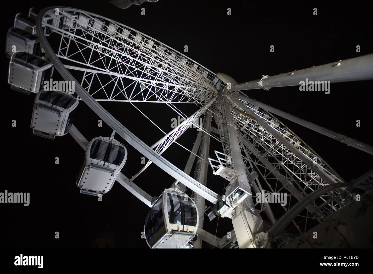 big wheel at night Stock Photo - Alamy