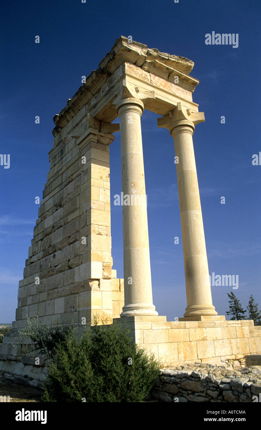 Temple of Apollo Hylates Kouriou Cyprus Stock Photo - Alamy