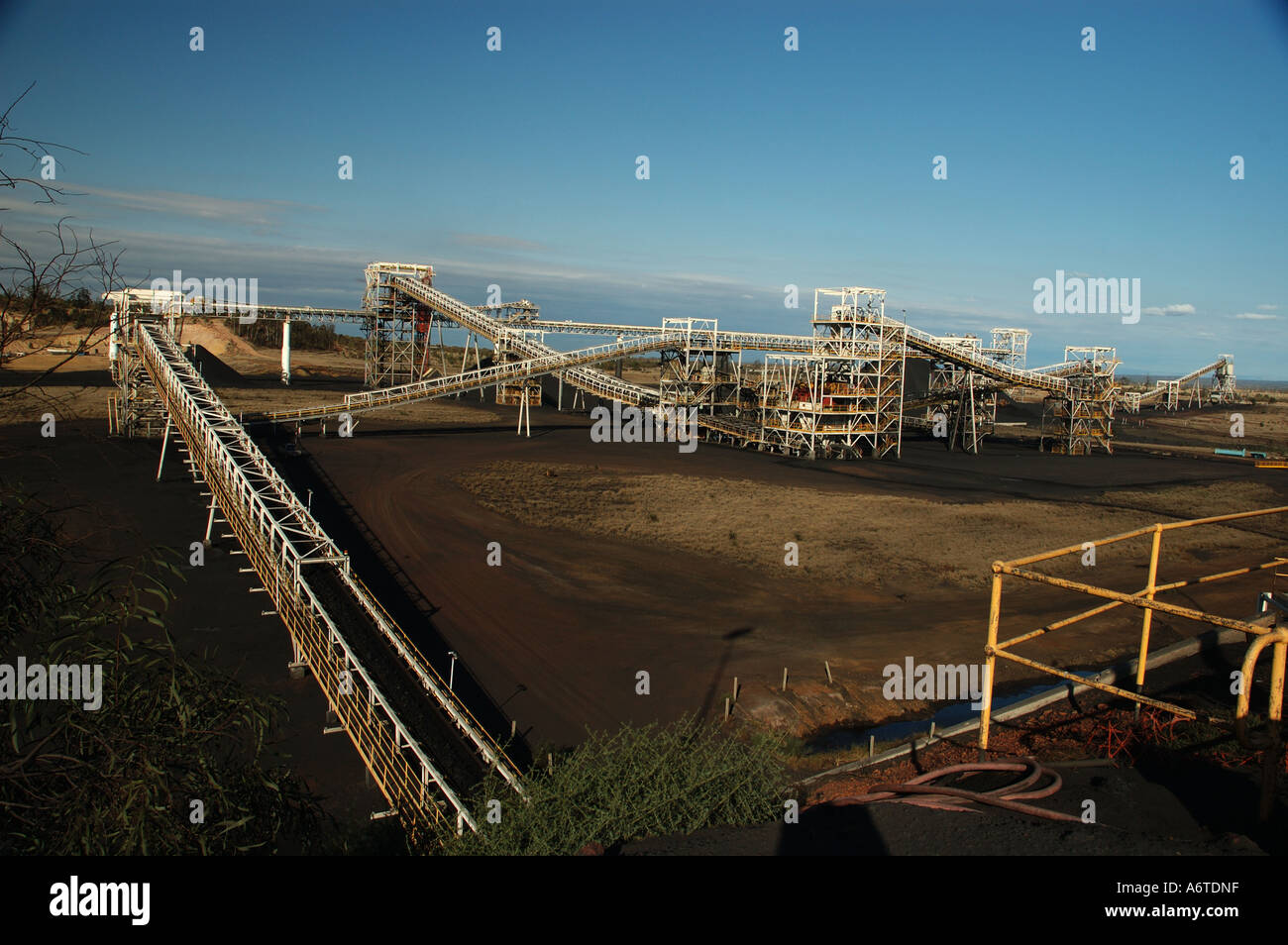 Coal mining coal handling processing plant australia hi-res stock ...
