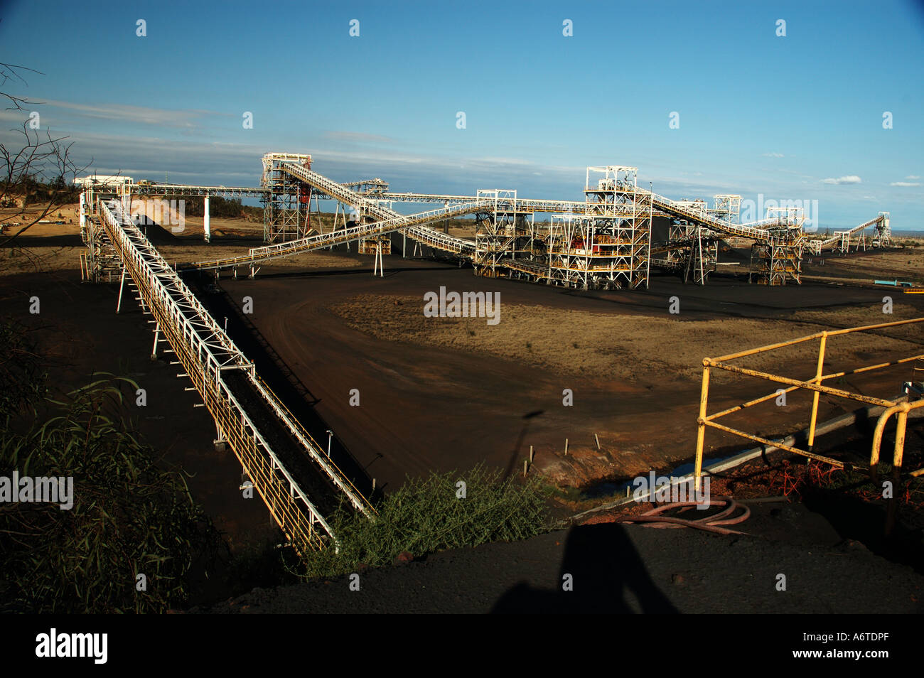 coal mine processing plant Stock Photo - Alamy