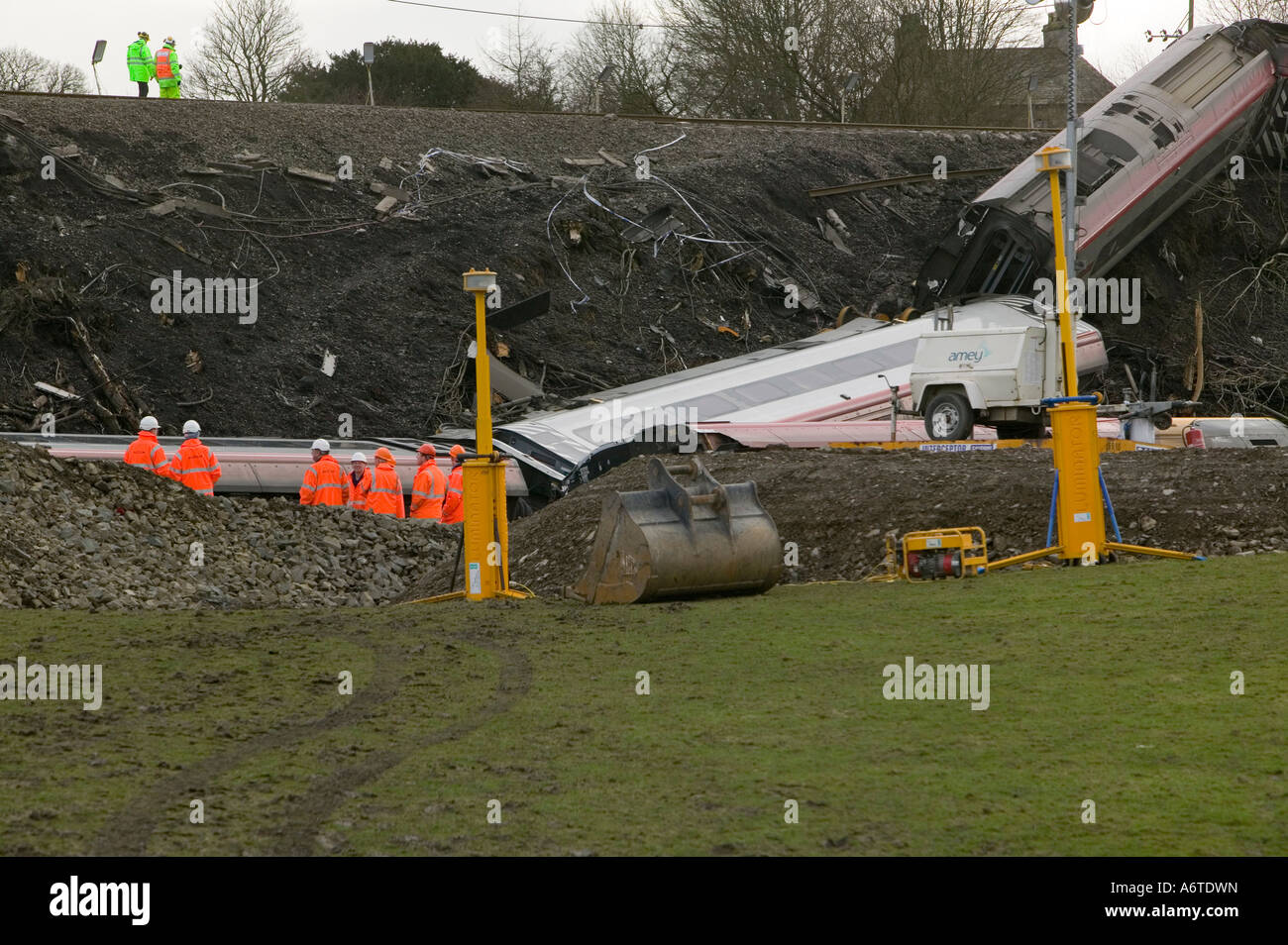 Grayrigg investigation hi-res stock photography and images - Alamy