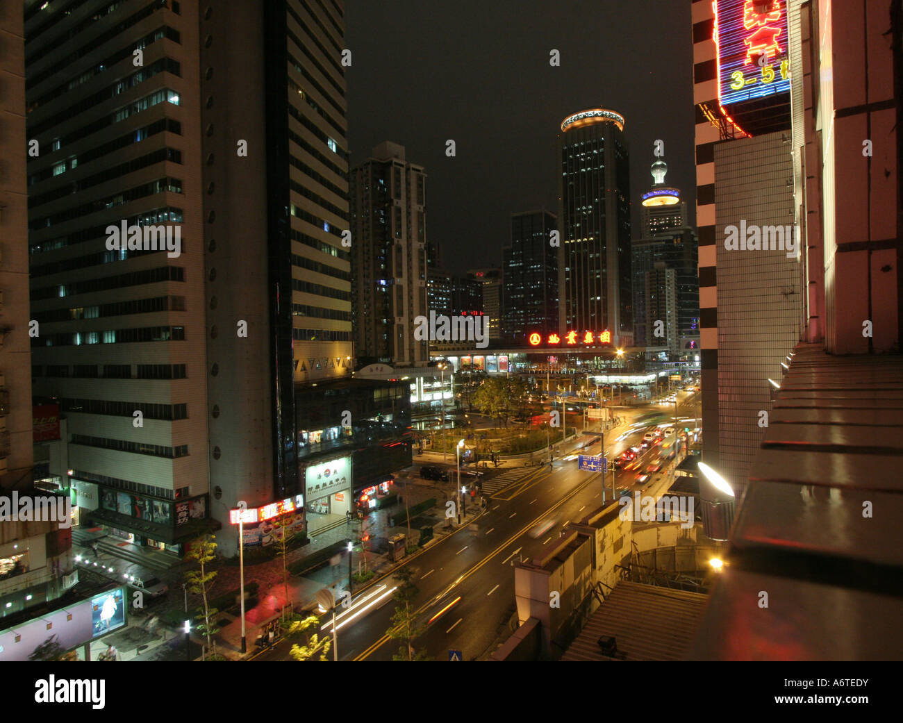 Downtown Shenzen, southern China Stock Photo - Alamy