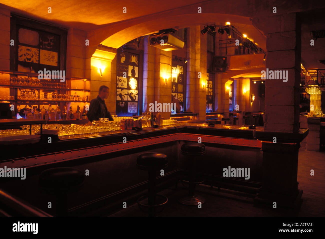 Bar is ready for service Stock Photo - Alamy