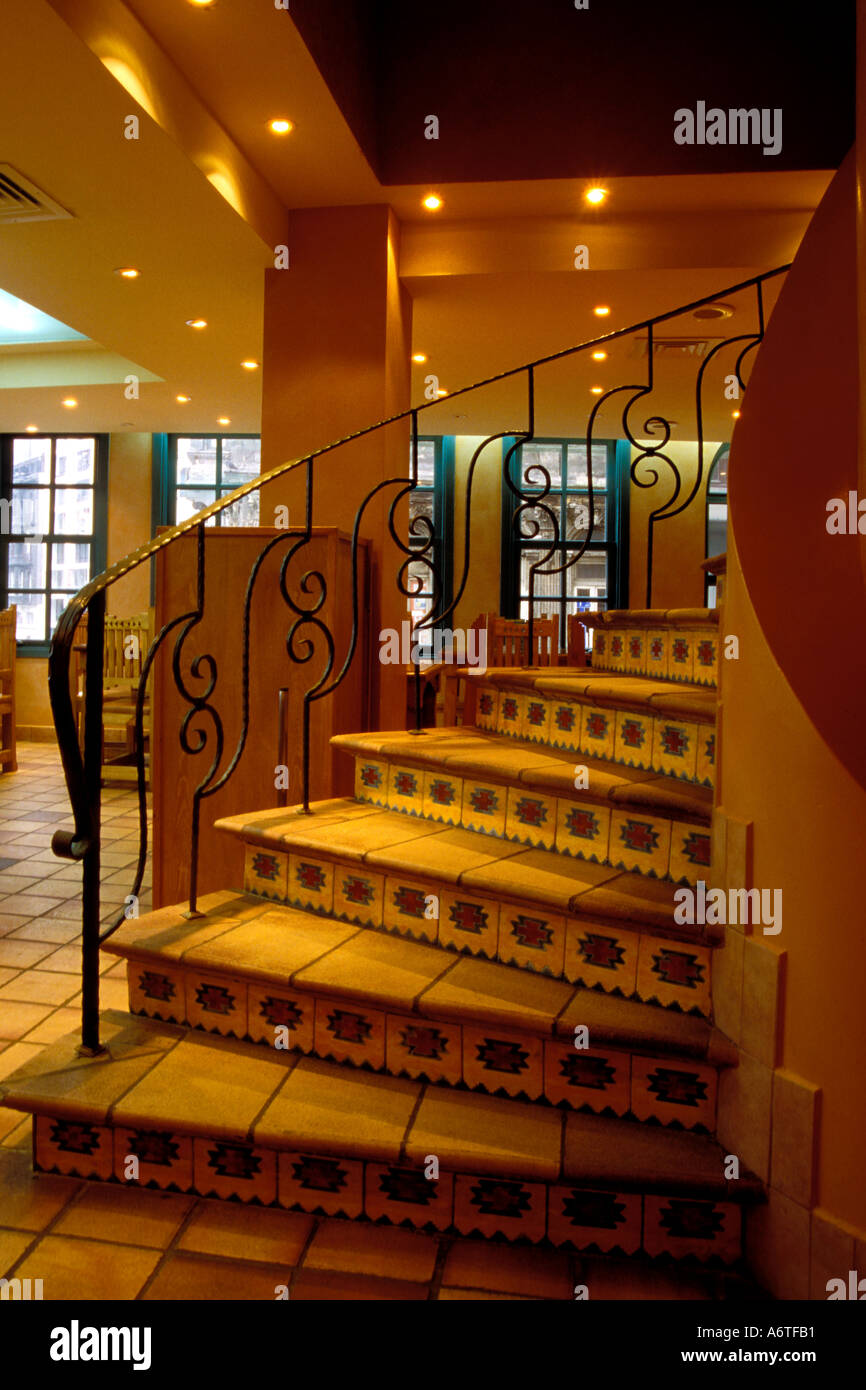 Restaurant indoor stair hi-res stock photography and images - Alamy