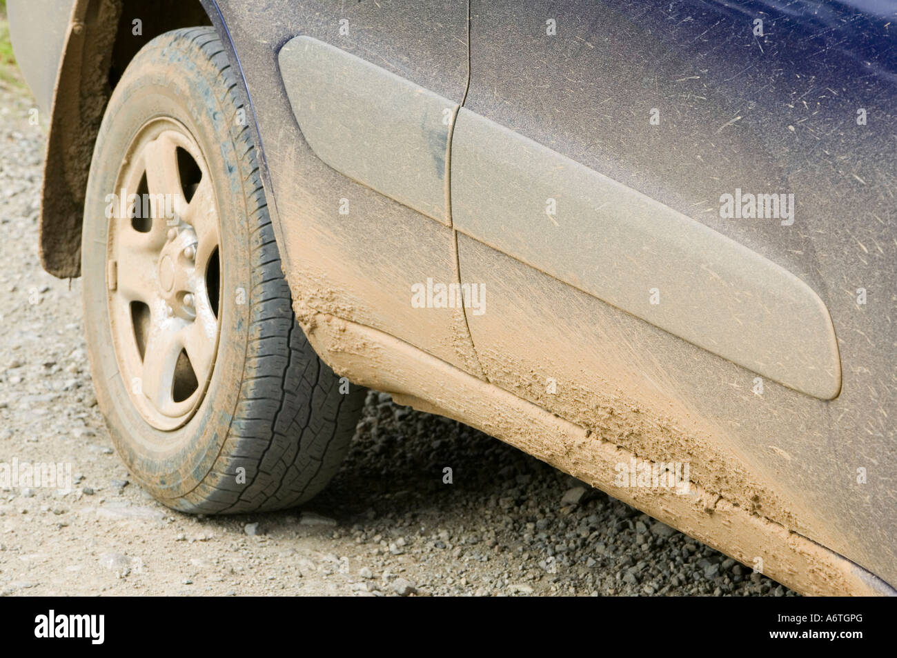 A dirty car Stock Photo - Alamy
