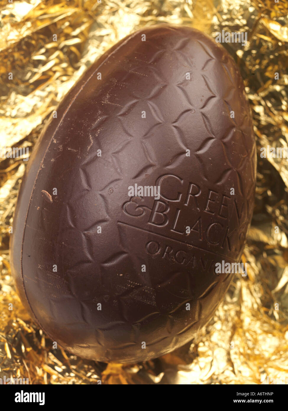 Dark Chocolate Egg Stock Photo - Alamy
