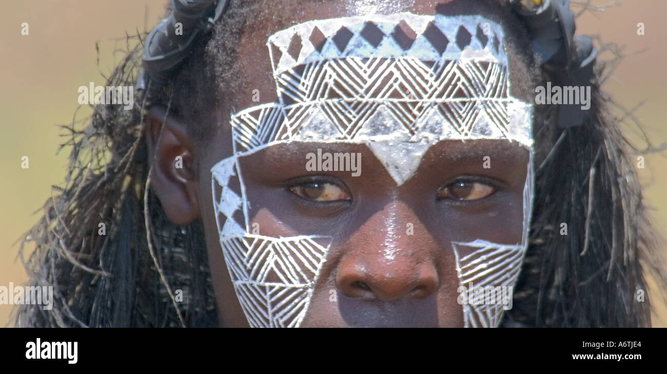 Maasai Boy, East Africa, Tanzania, Ngorongoro Conservation Area Stock ...