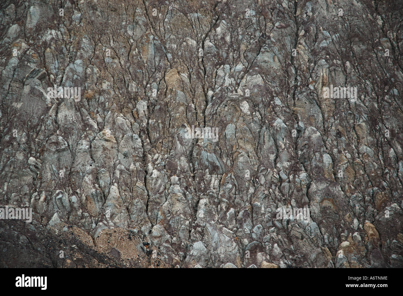 erosion in mine dump Stock Photo - Alamy