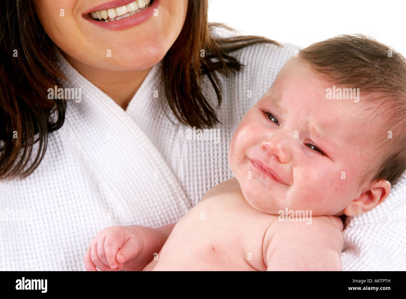 Mother and Baby Models Released Stock Photo - Alamy